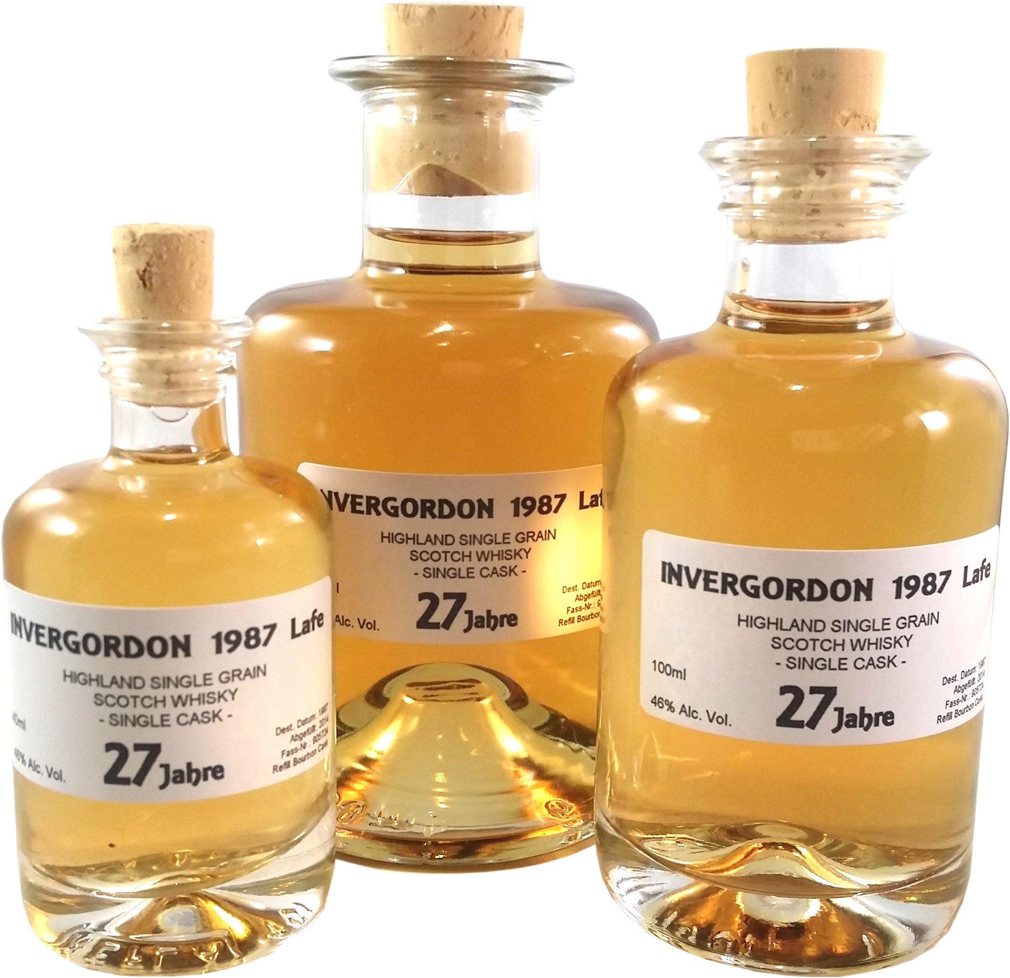 AAVALOERA - Whisky 31 Jahre - Invergordon 1987 LaFe - Single Grain